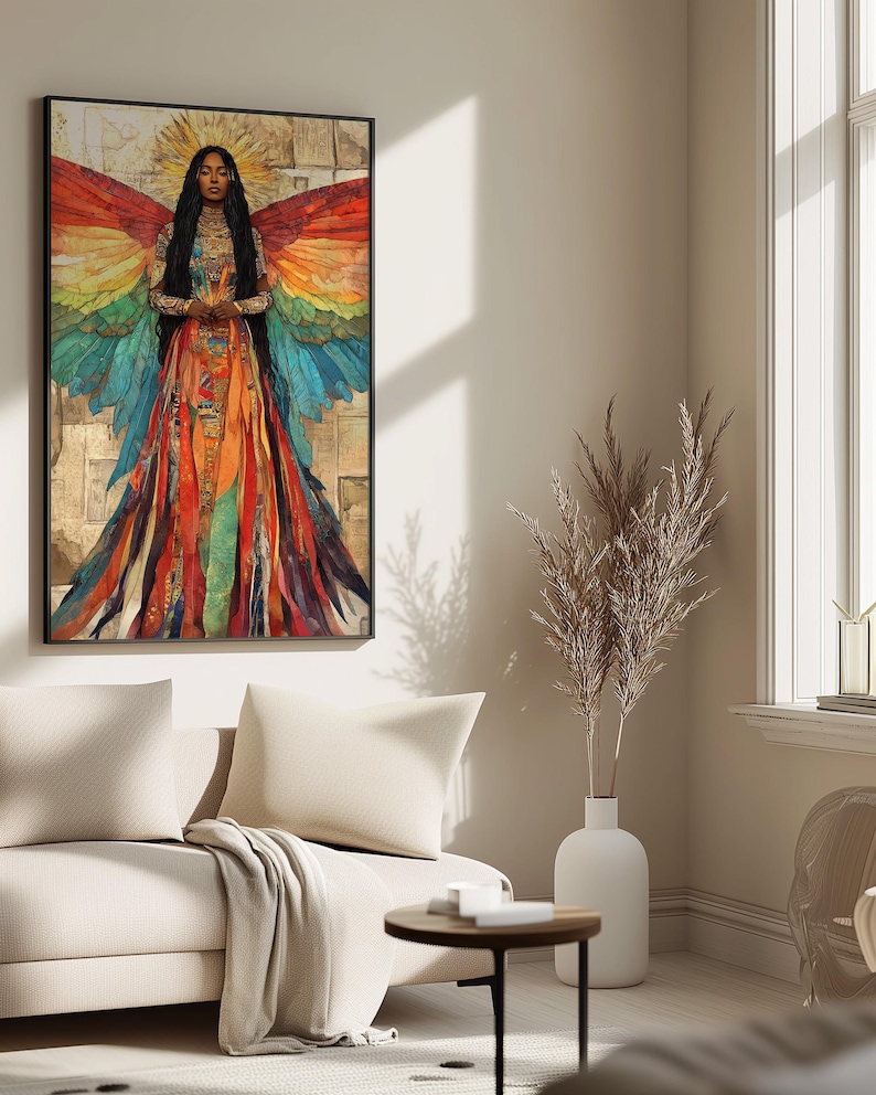 Goddess Pachamama Premium Matte Poster, Incan Mythology Wall Art, Incan ...