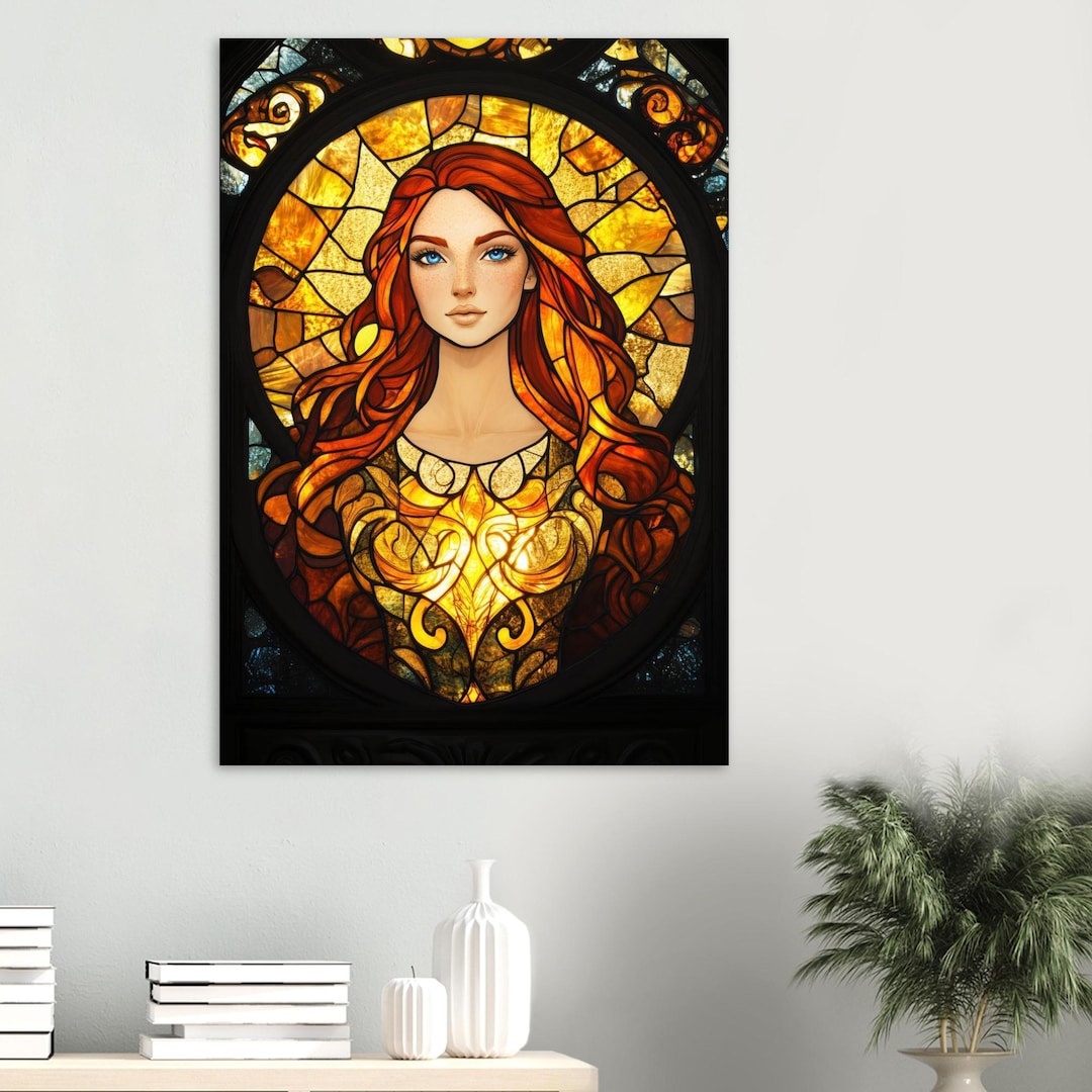 Greek Goddess Athena Matte Poster, Greek Mythology Home Decor, Sacred ...
