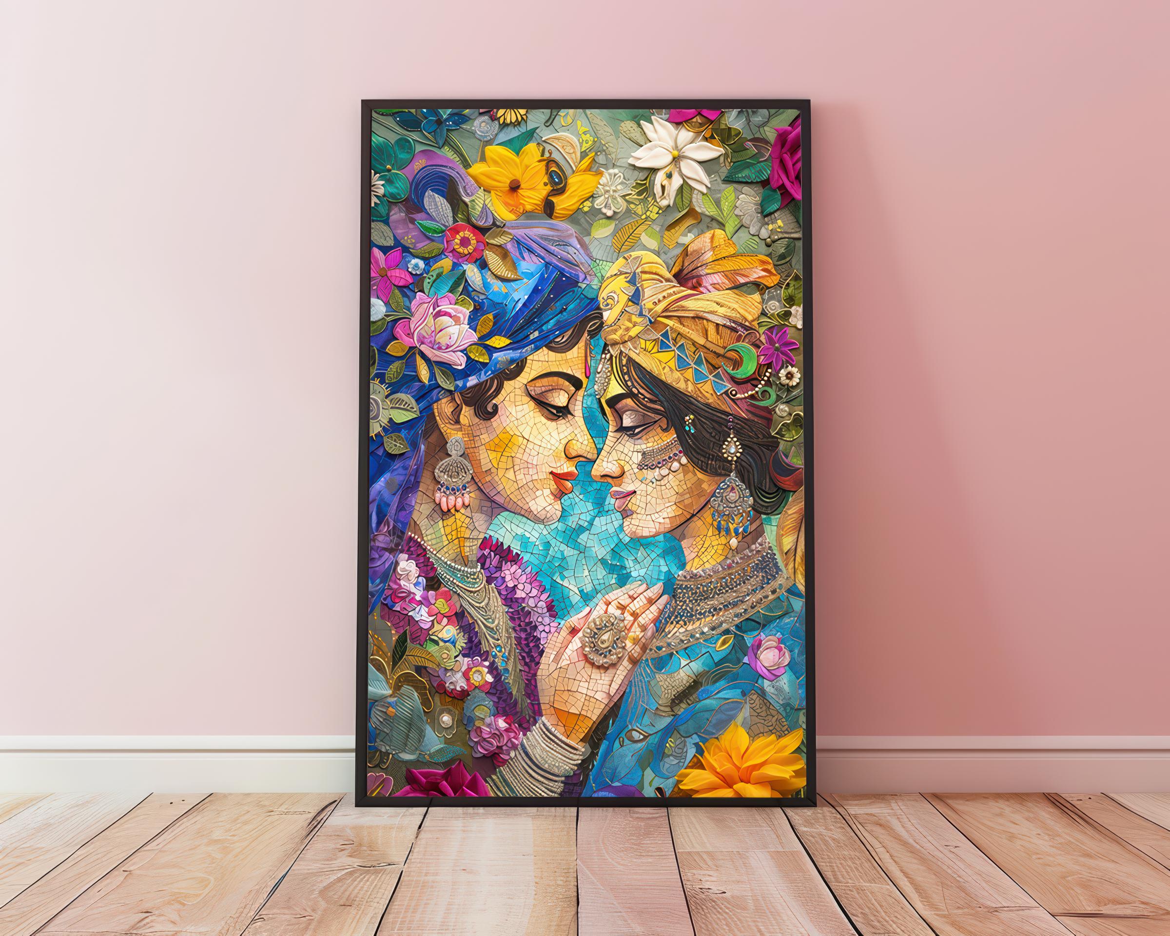 Iskcon Radha Krishna Printable, Radha Art, Radha Krishna Love, Hindu ...