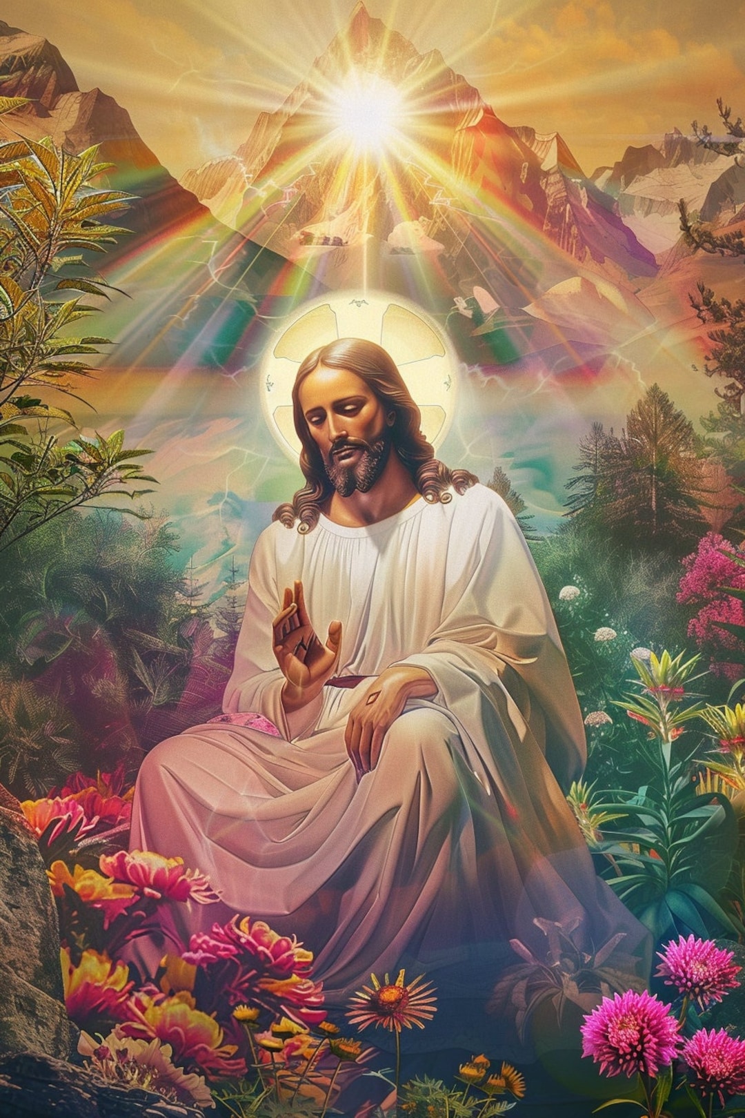 Lord Jesus Digital Art, Christian Art, Spirtual Gifts, Meditation Art ...