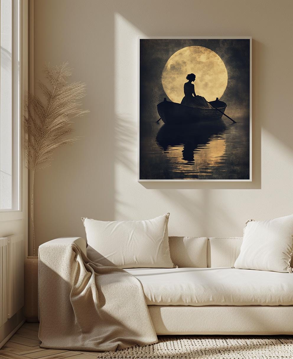 Greek Goddess of Water Galene Pintable Poster, Greek Mythology Art ...