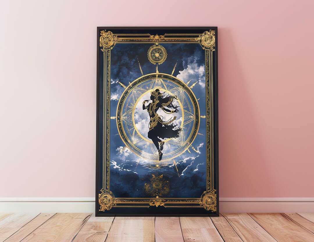 Maa Kali Framed Art Print, Kali Ma Wall Art, Hindu Goddess Kali Poster ...