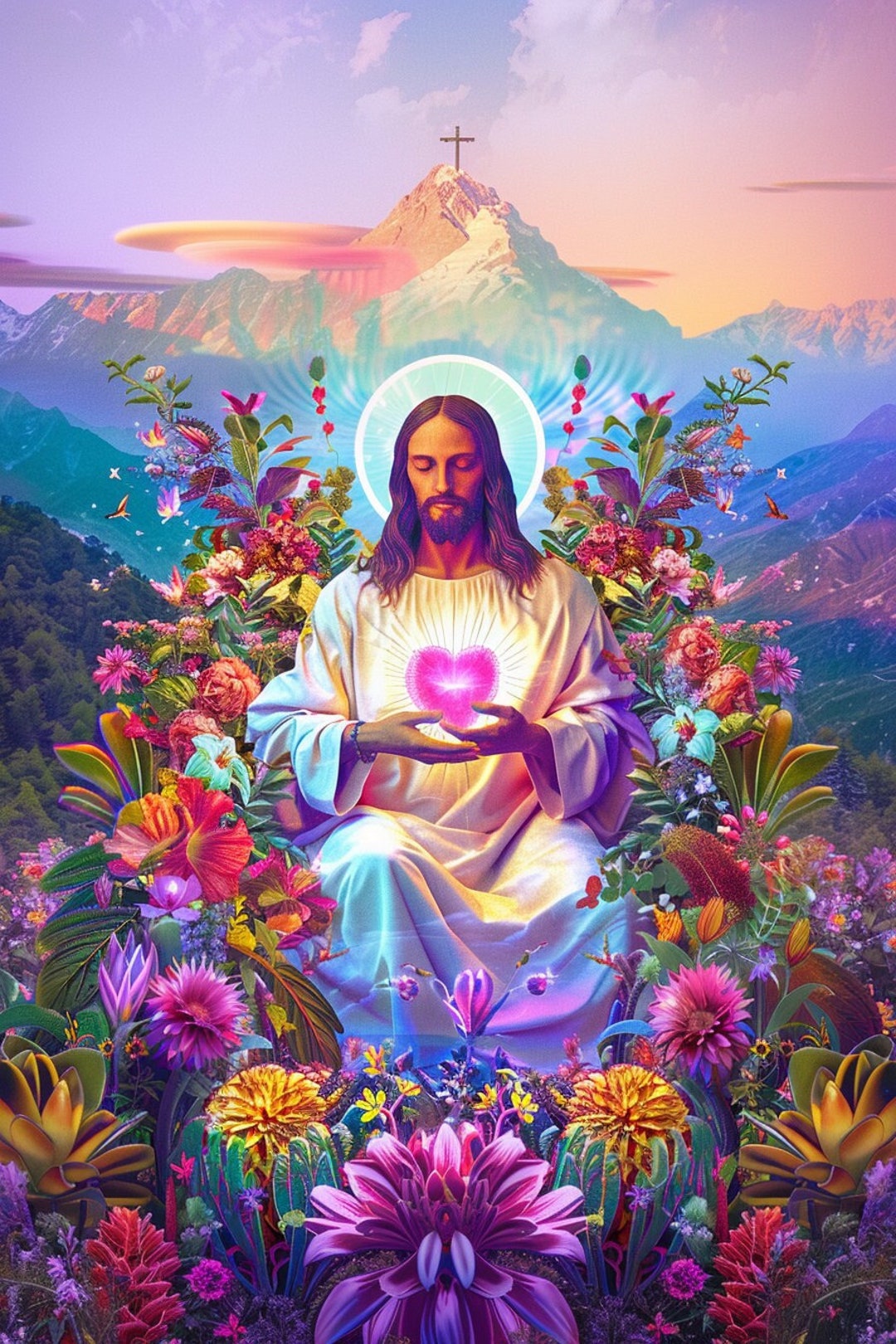 Lord Jesus Digital Art, Christian Art, Spirtual Gifts, Meditation Art ...