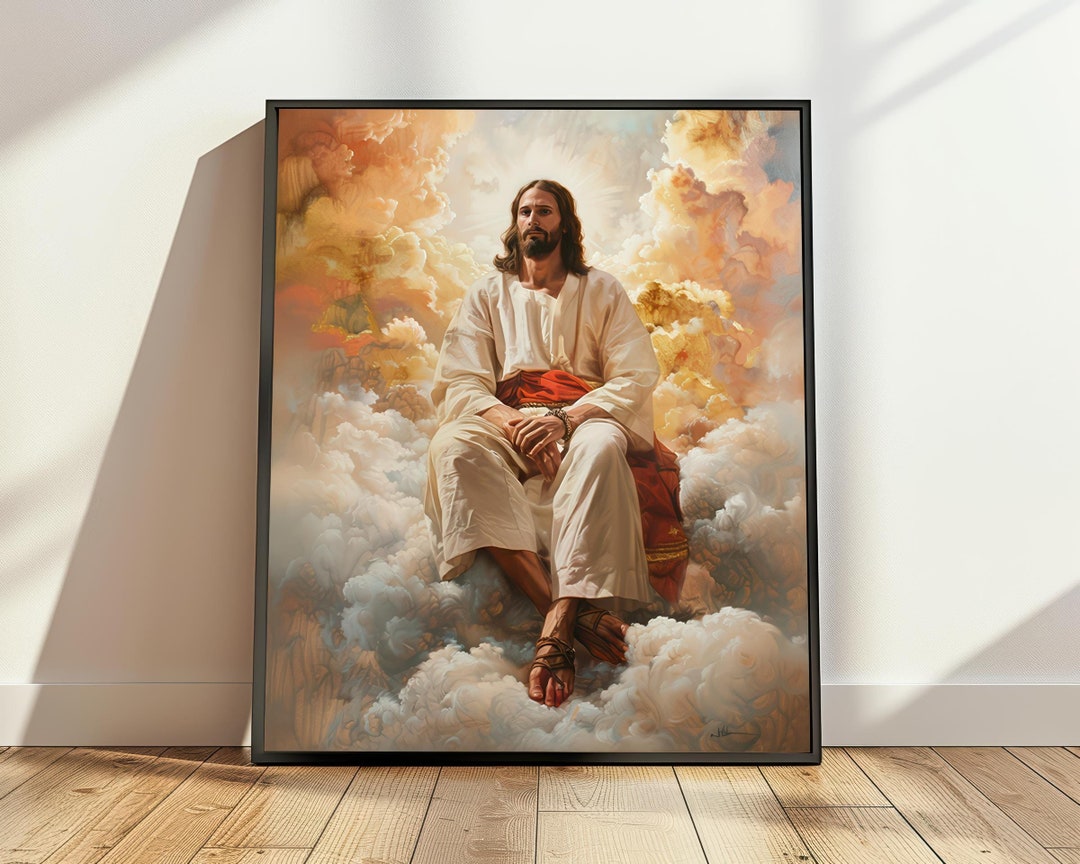 Printable Jesus Meditate Art, Christian Printable, Christian Artwork ...