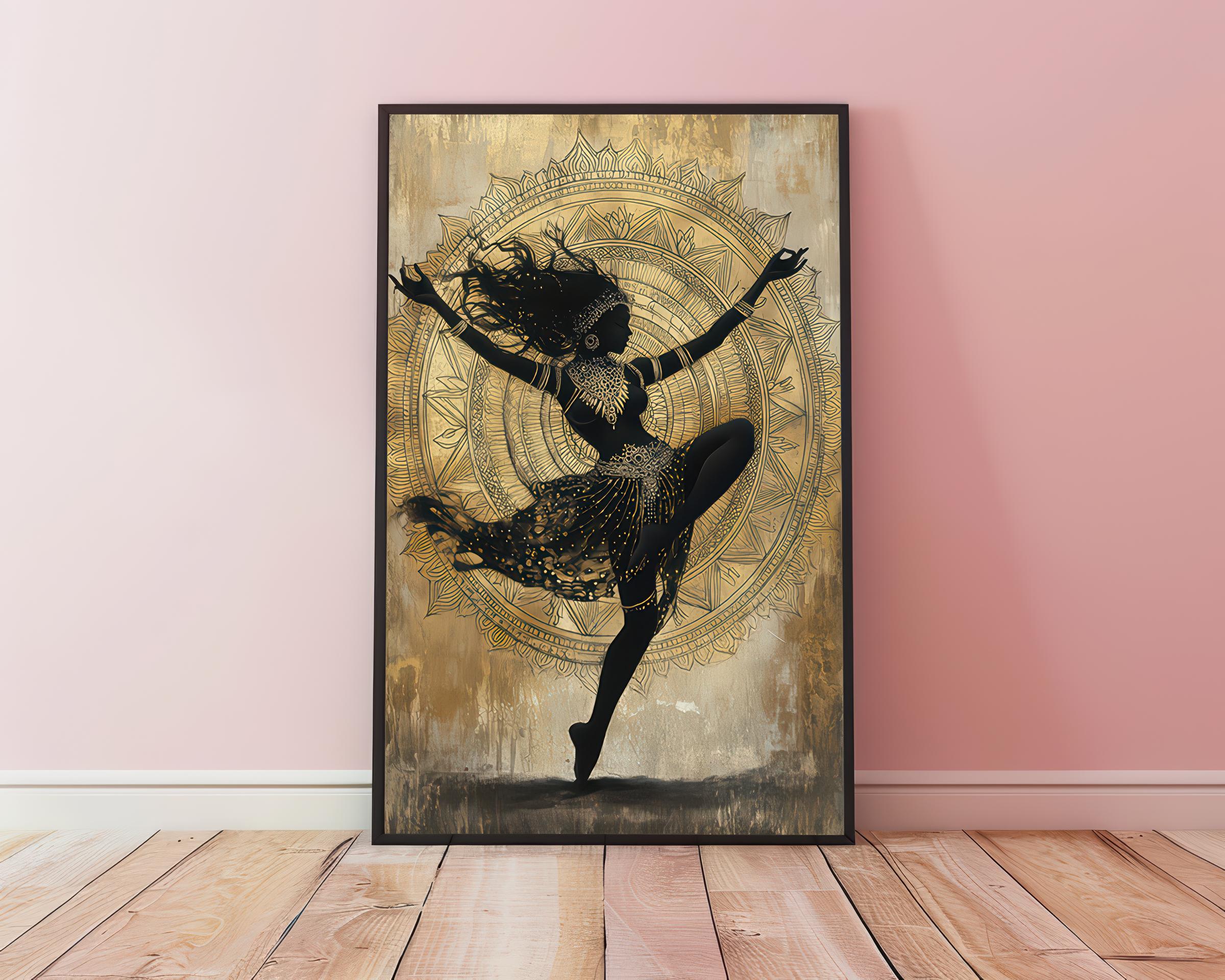 Hindu Goddess Kali Printable Poster, Indian Art, Hindu Goddess Poster ...