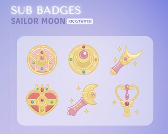 SNOWFLAKE BADGES Kick/twitch P2U All Sizes Streamer, Vtuber - Etsy