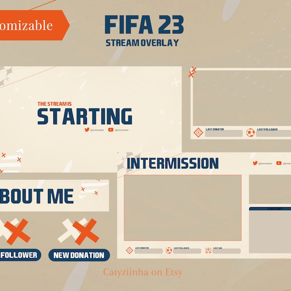 Fifa Twitch Overlay - Etsy
