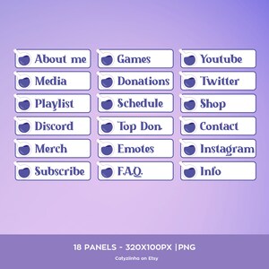 Witch Stream Overlay Pack P2U Twitch/kick/yt Aesthetic, Cute, Purple - Etsy