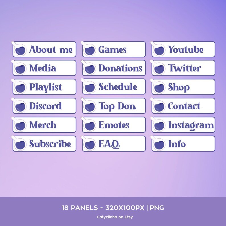 WITCH Stream Overlay Pack P2U » Twitch/kick/yt | Aesthetic, Cute ...
