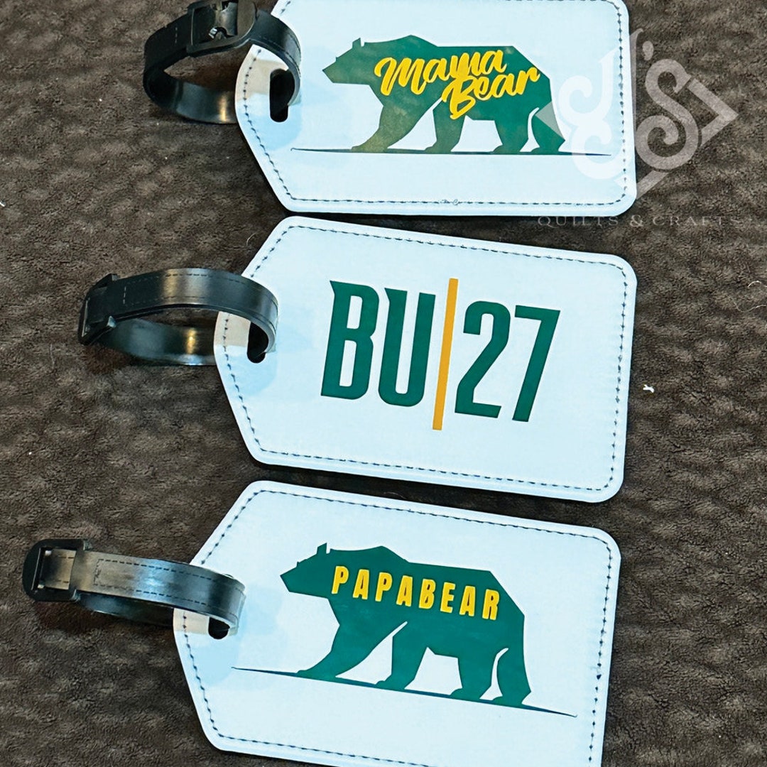 Baylor Luggage Tags - Etsy