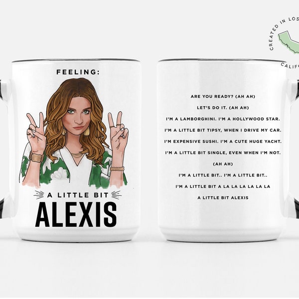 A Little Bit Alexis Mug - Etsy