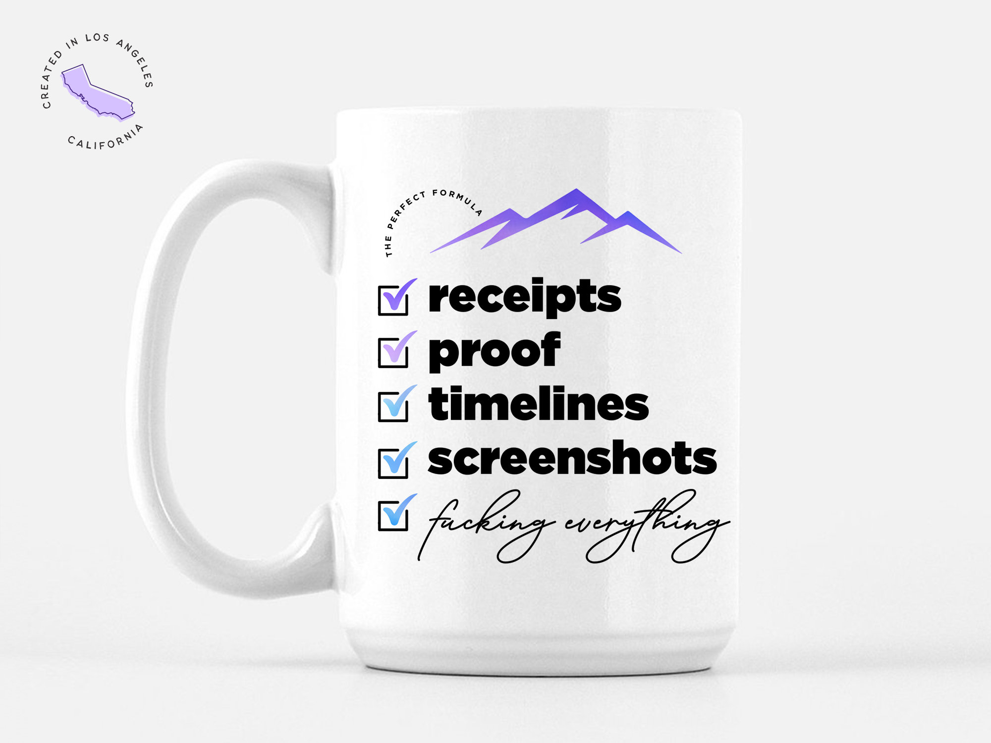 RHOSLC - Receipts Proof Timelines Screenshots - Large 15 Oz. Ceramic ...