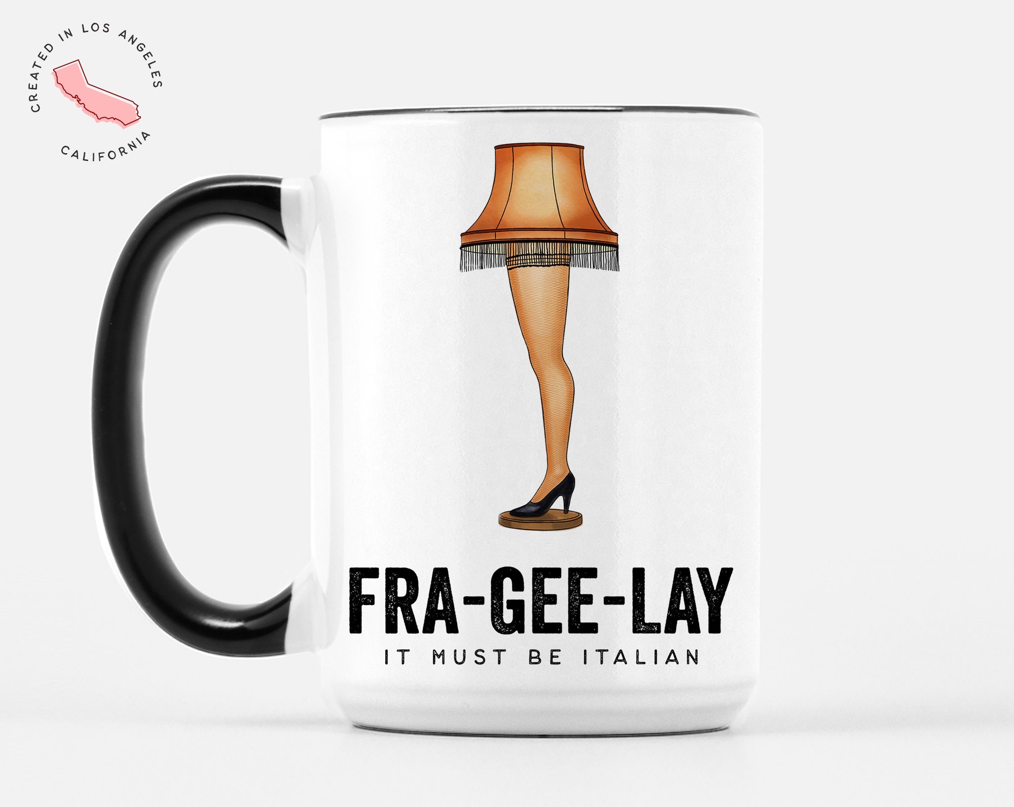 A Christmas Story FRA-GEE-LAY It Must Be Italian Major Award Leg Lamp ...