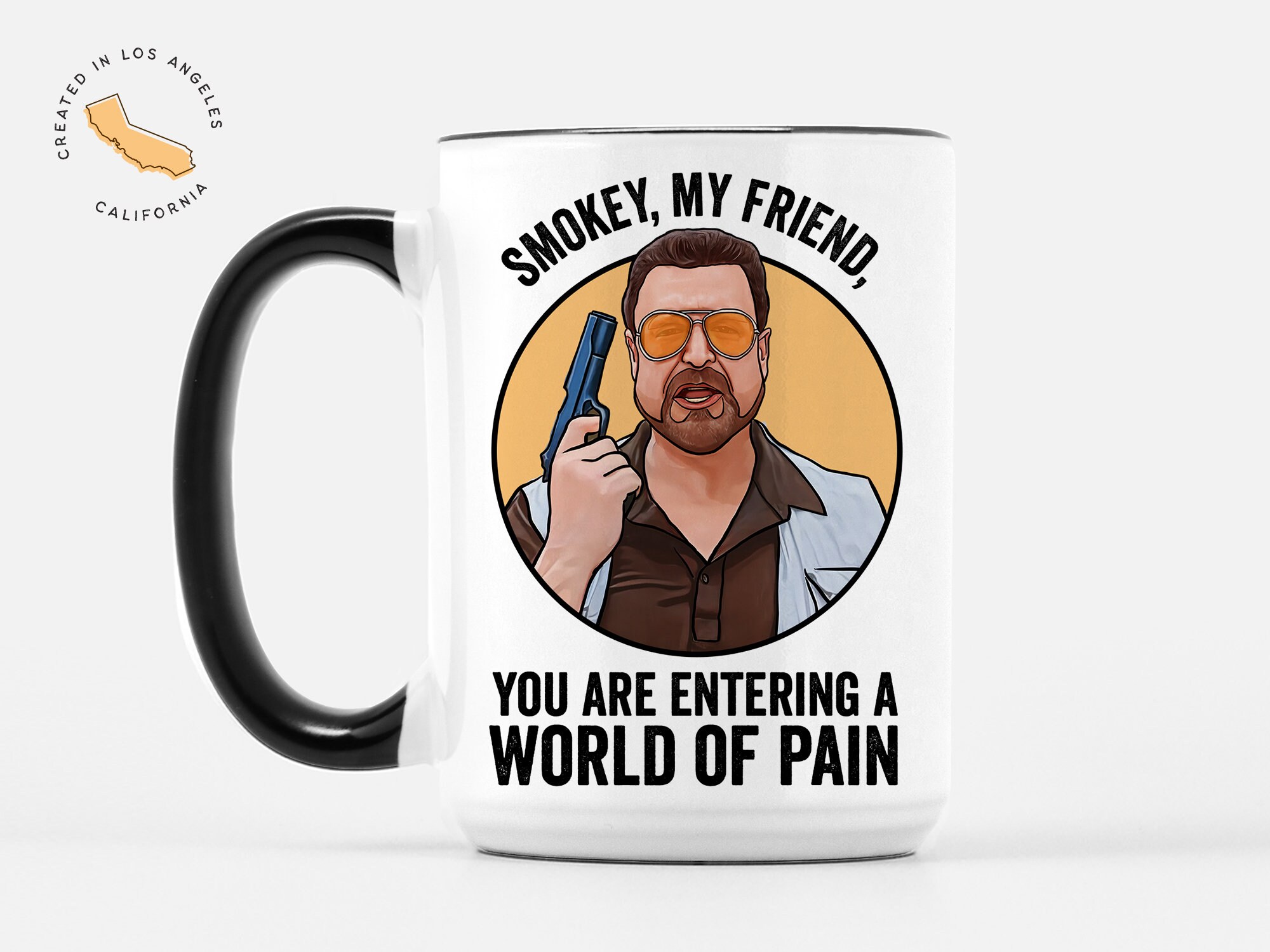 Various Quotes Walter Sobchak the Big Lebowski Large 15 - Etsy