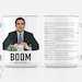 Boom Roasted Michael Scott Funny Office Birthday Card - Etsy