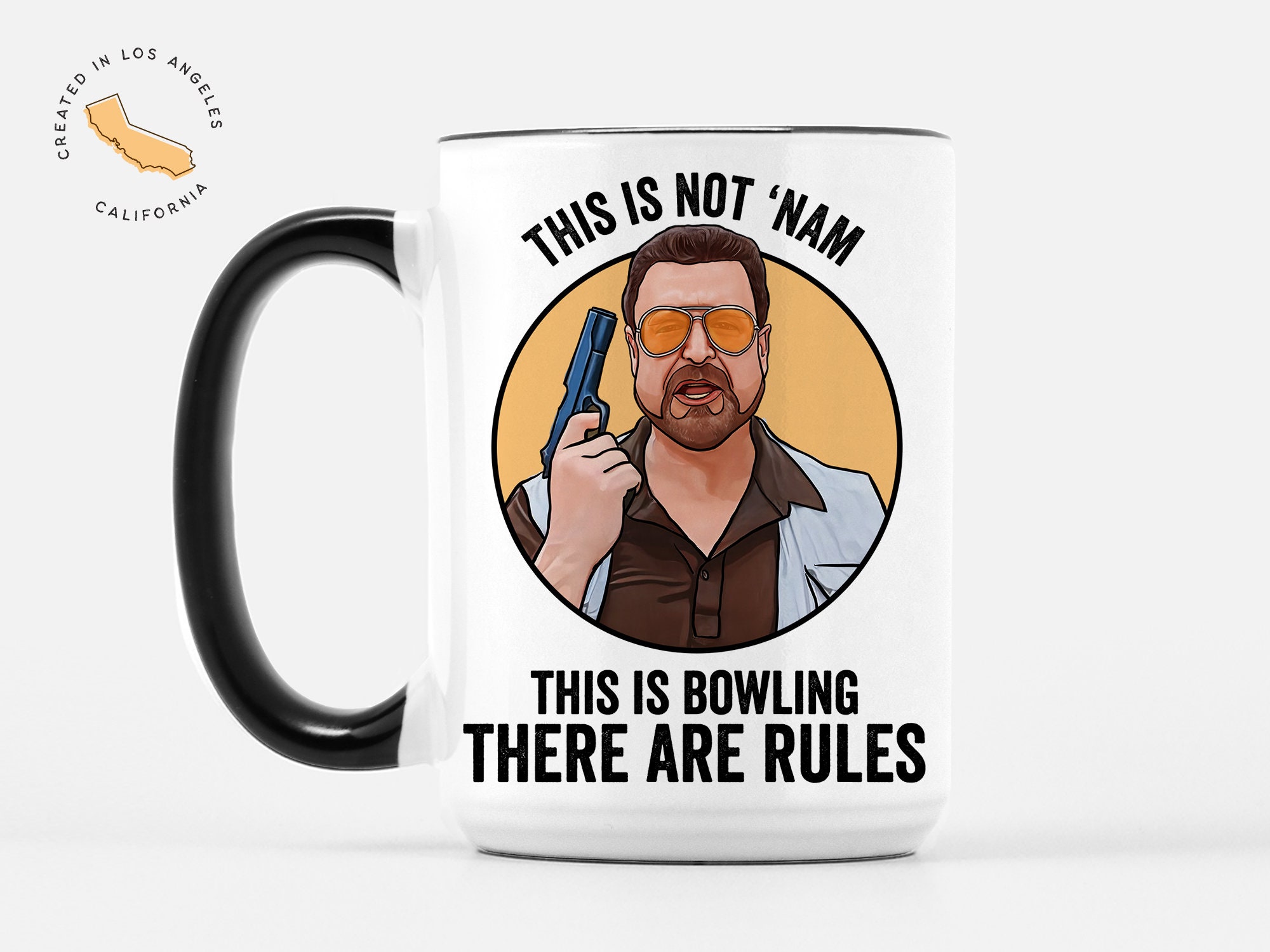 Various Quotes Walter Sobchak the Big Lebowski Large 15 - Etsy