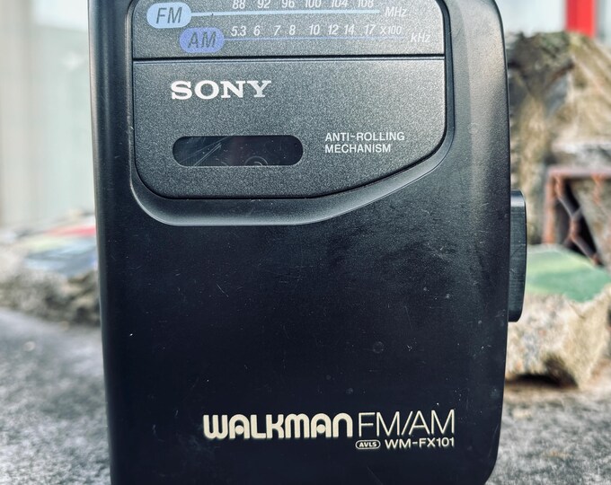 Sony Walkman WM-FX101 Cassette Player With AM/FM Radio, Pre-owned - Etsy