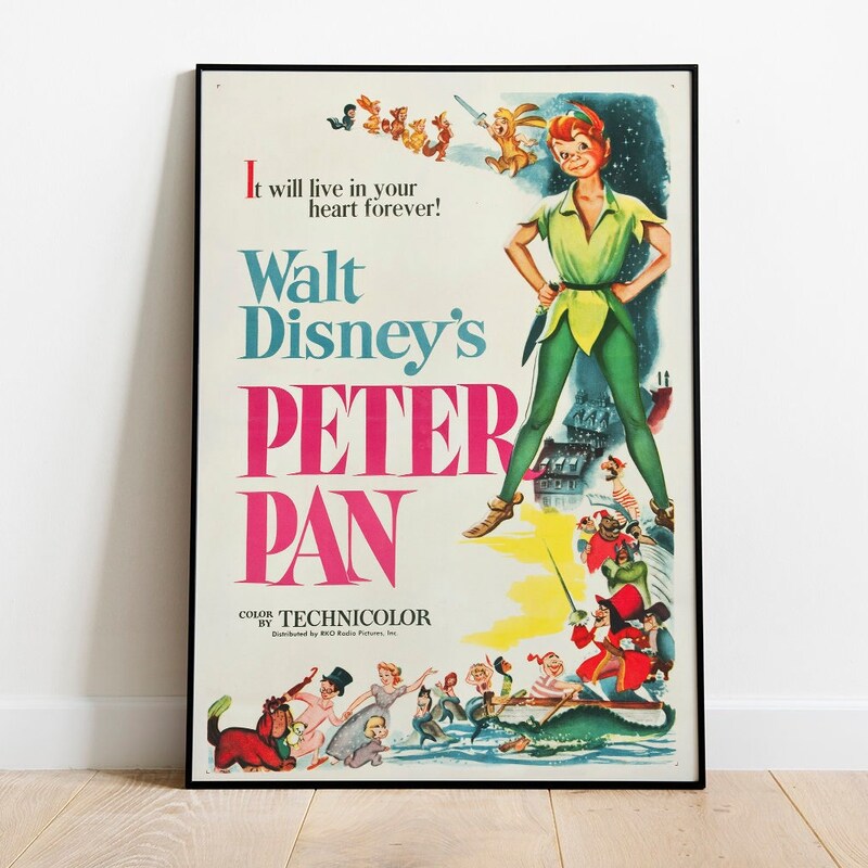 Peter Pan Poster - Etsy