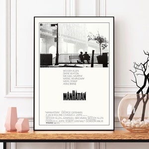 Cinema Poster- Manhattan Movie Poster -wall Decor- Digital Download ...