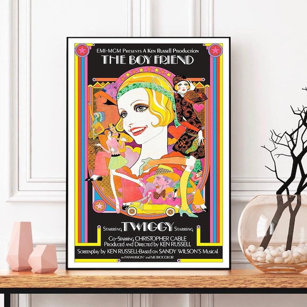 Twiggy Poster - Etsy