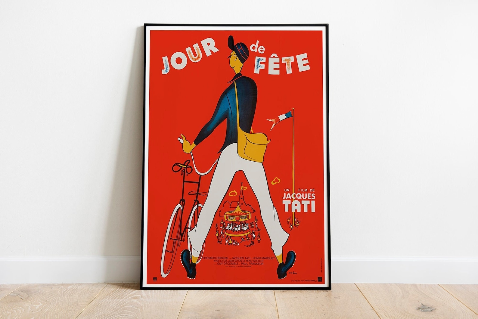 Cinema Jacques Tati Poster Set Jour De Fete Les Vacances - Etsy