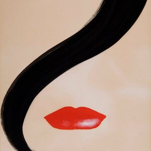 Levres Rouge- by Rene Gruau -wall Decor- Digital Download – Instant ...