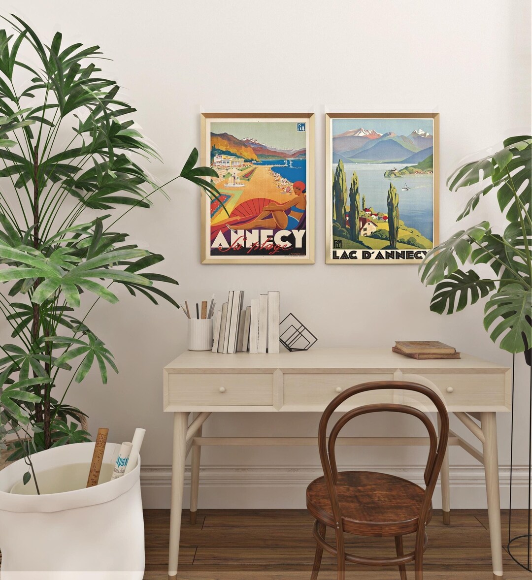 Vintage Annecy Travel Poster-old Travel Posters- Vintage French Travel ...