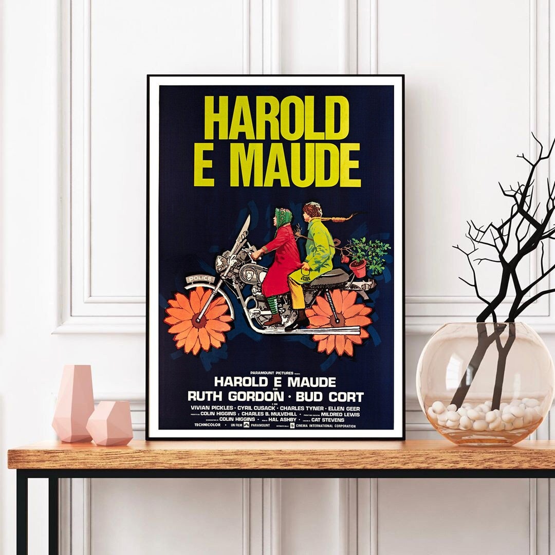 Cinema Poster - Harold and Maude - Digital Download – Instant Wall Art ...