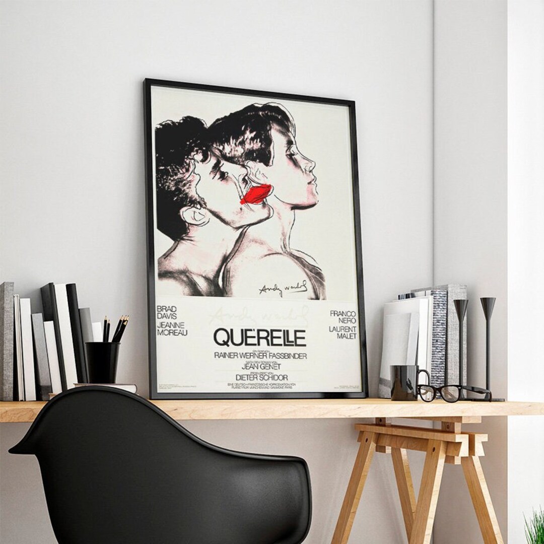 Cinema-Querelle , Fassbinder Cinema canvas poster deco wall - Etsy France