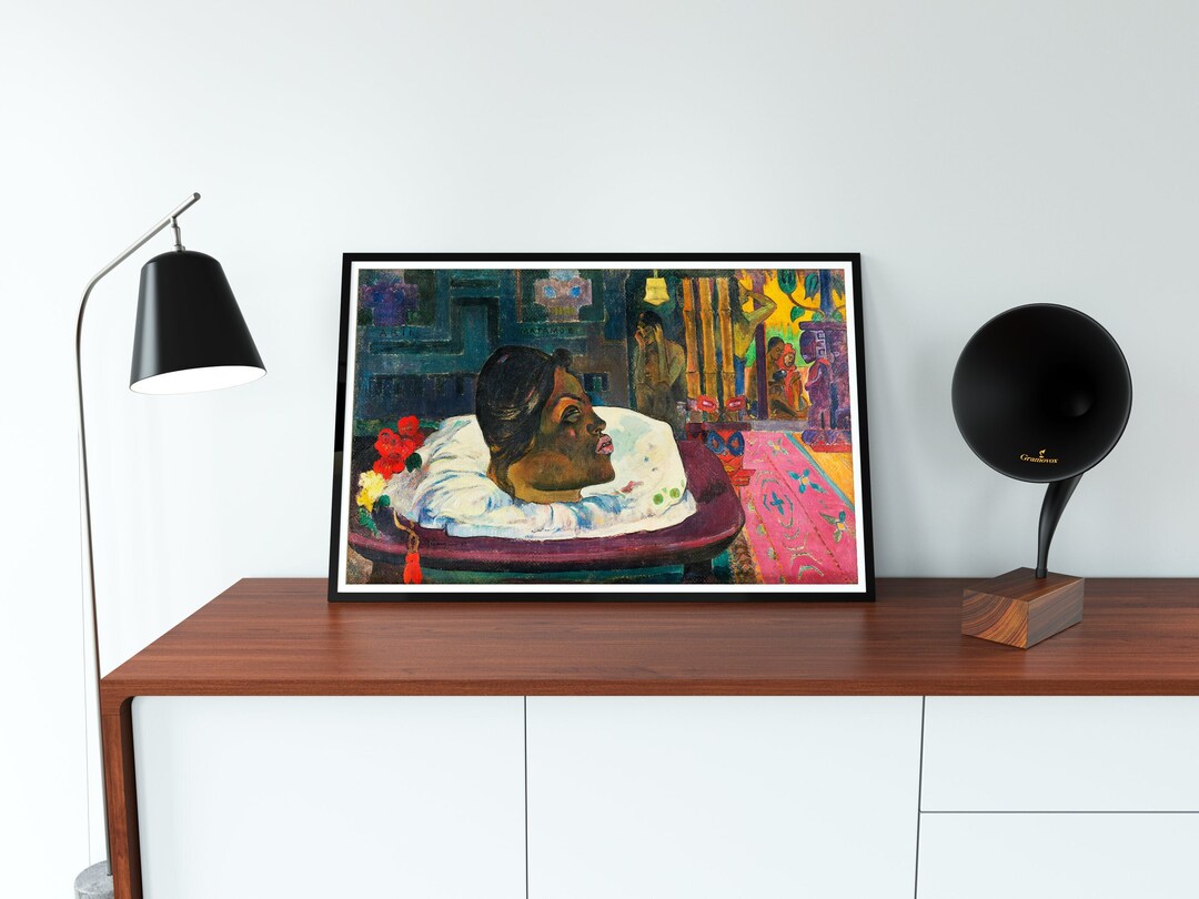 Paul Gauguin's 'arii Matamoe' (the Royal End) | Canvas Poster | Post ...