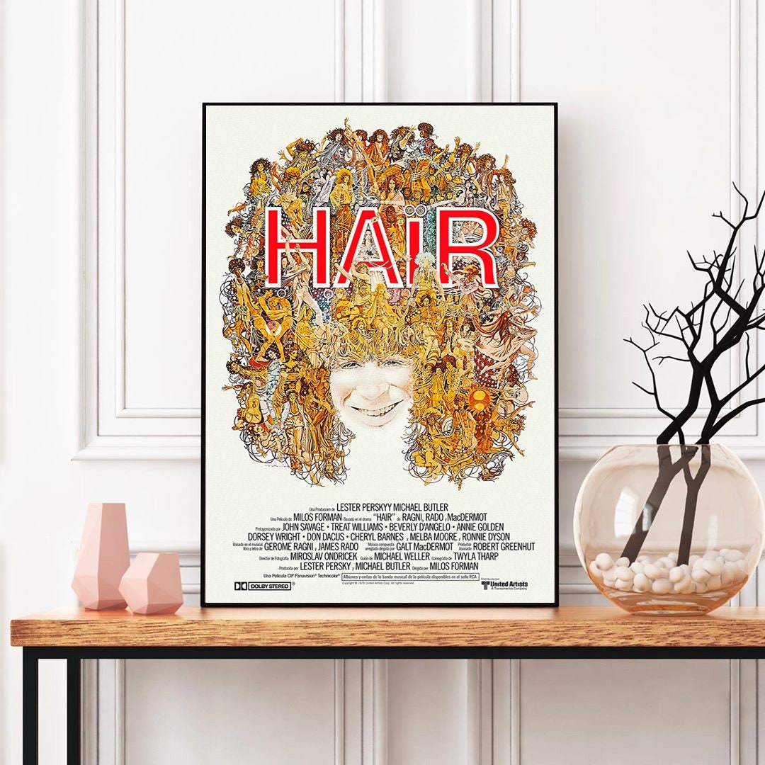 Cinema Poster-hair Movie Poster Argentina1979 Wall Decor Photo Wall ...