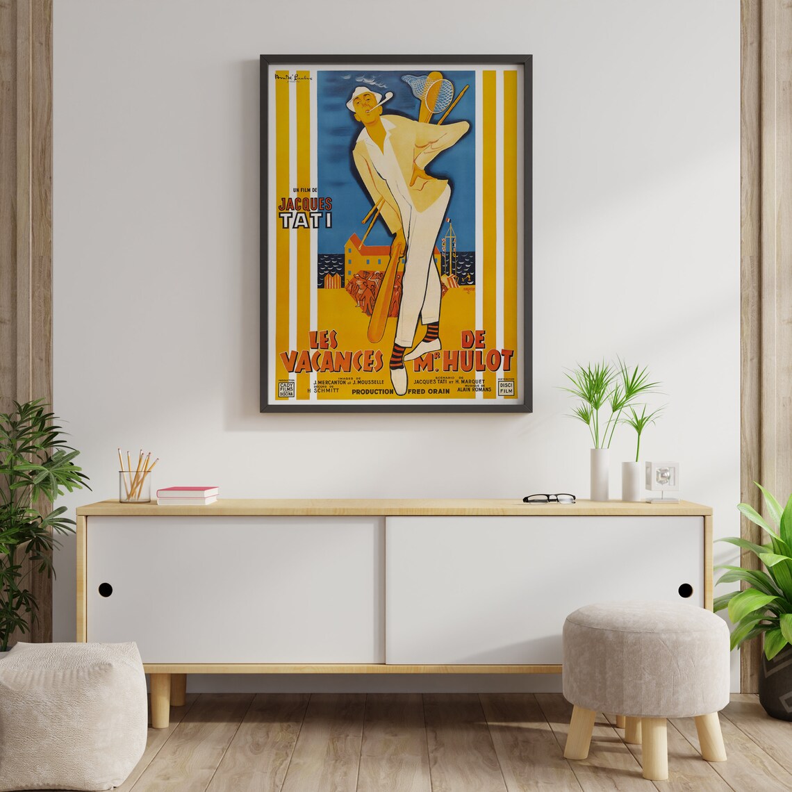 Cinema Jacques Tati Poster Set Jour De Fete Les Vacances - Etsy