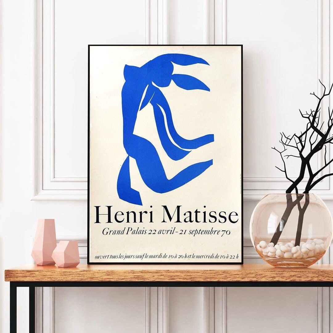 Henry Matisse Exhibition Canvas Poster Wall Decor - Etsy