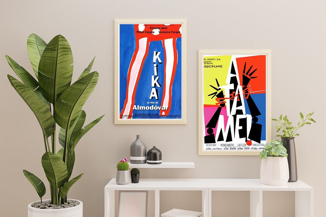 Movie Poster- Kika- Atame- Almodovar Film- Digital Download – Instant ...