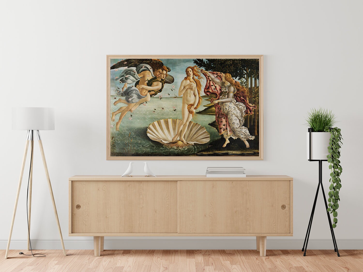Sandro Botticelli the Birth of Venus- Vintage Art Canvas Print ...