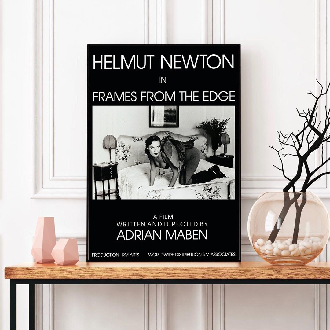 Affiche de cinéma - Cadres du bord - Helmut Newton - Décoration murale ...