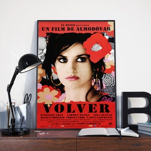 Cinema-volver by Pedro Almodovar- Canvas Poster- Deco Wall - Etsy