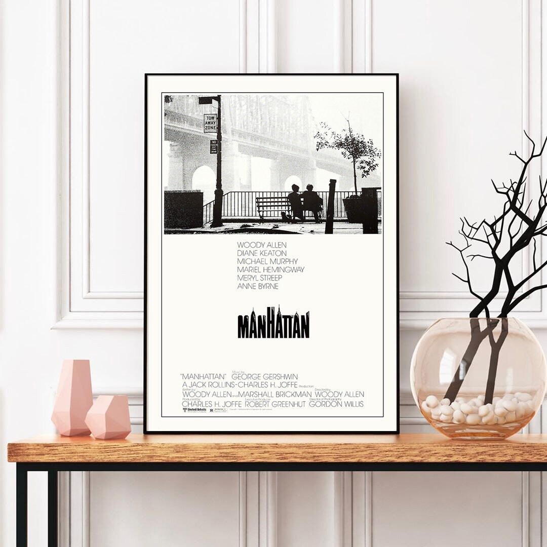 Cinema Poster- Manhattan Movie Poster -wall Decor- Digital Download ...