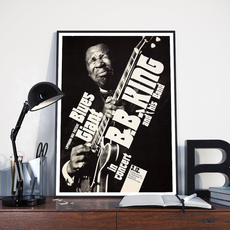 Bb King Art - Etsy