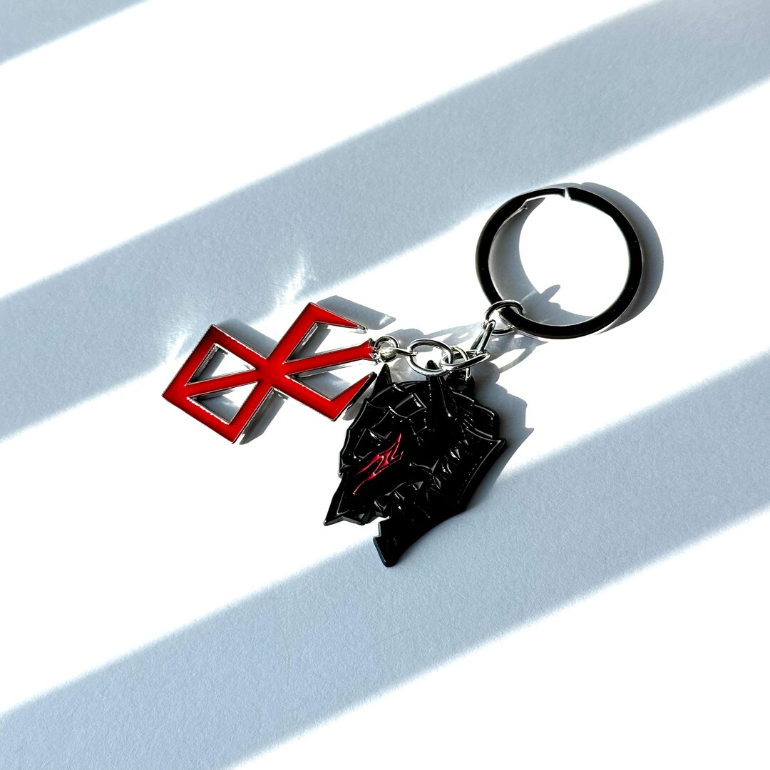 Berserk Guts Sacrifice Keychain, Berserk Helmet Keychain, Gift for Him ...
