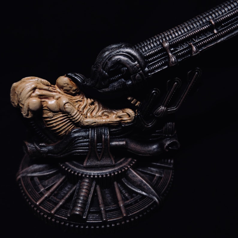 Alien Engineer Pilot Resin Statue, Space Jockey, Prometheus, Gift for ...