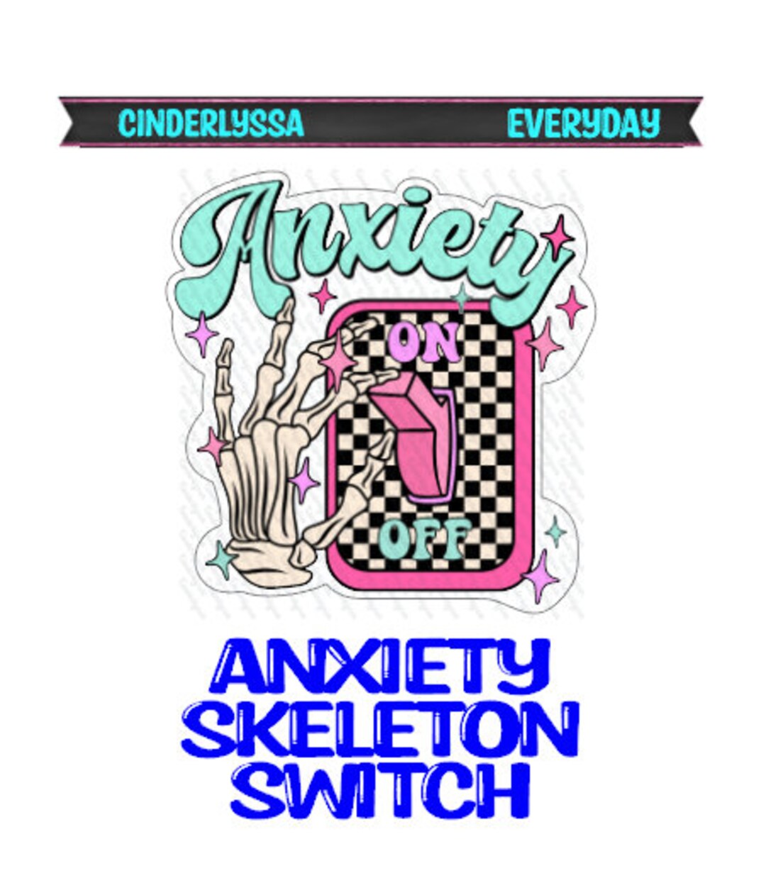 Anxiety Skeleton Switch Retro for Silicone Mold Aroma Bead - Etsy