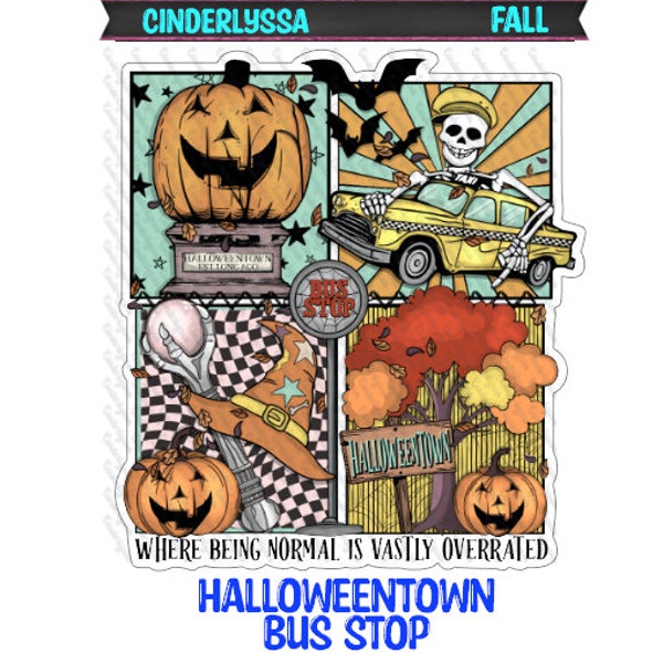 Halloweentown Taxi Driver - Etsy