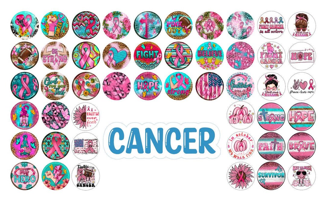 3 Inch Round Cancer Cardstock Only for Freshies -NO MOLD for Aroma Bead ...