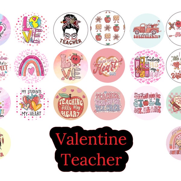 Teacher Round Freshie - Etsy