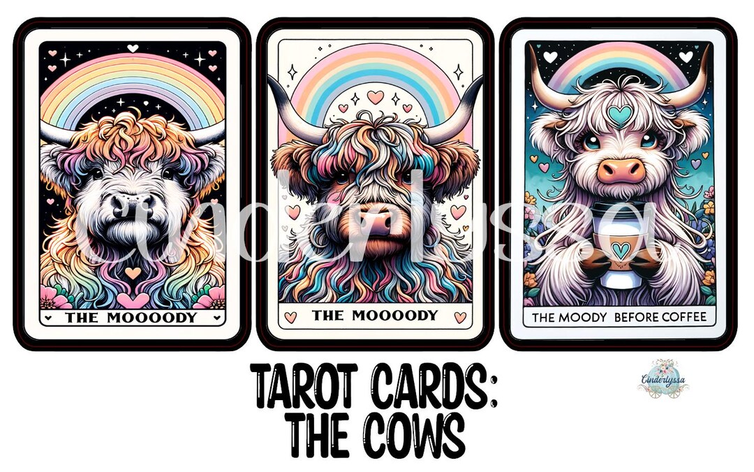 Tarot Cards: the Cows Dual Cavity Cardstock Silicone Mold, Aroma Bead ...