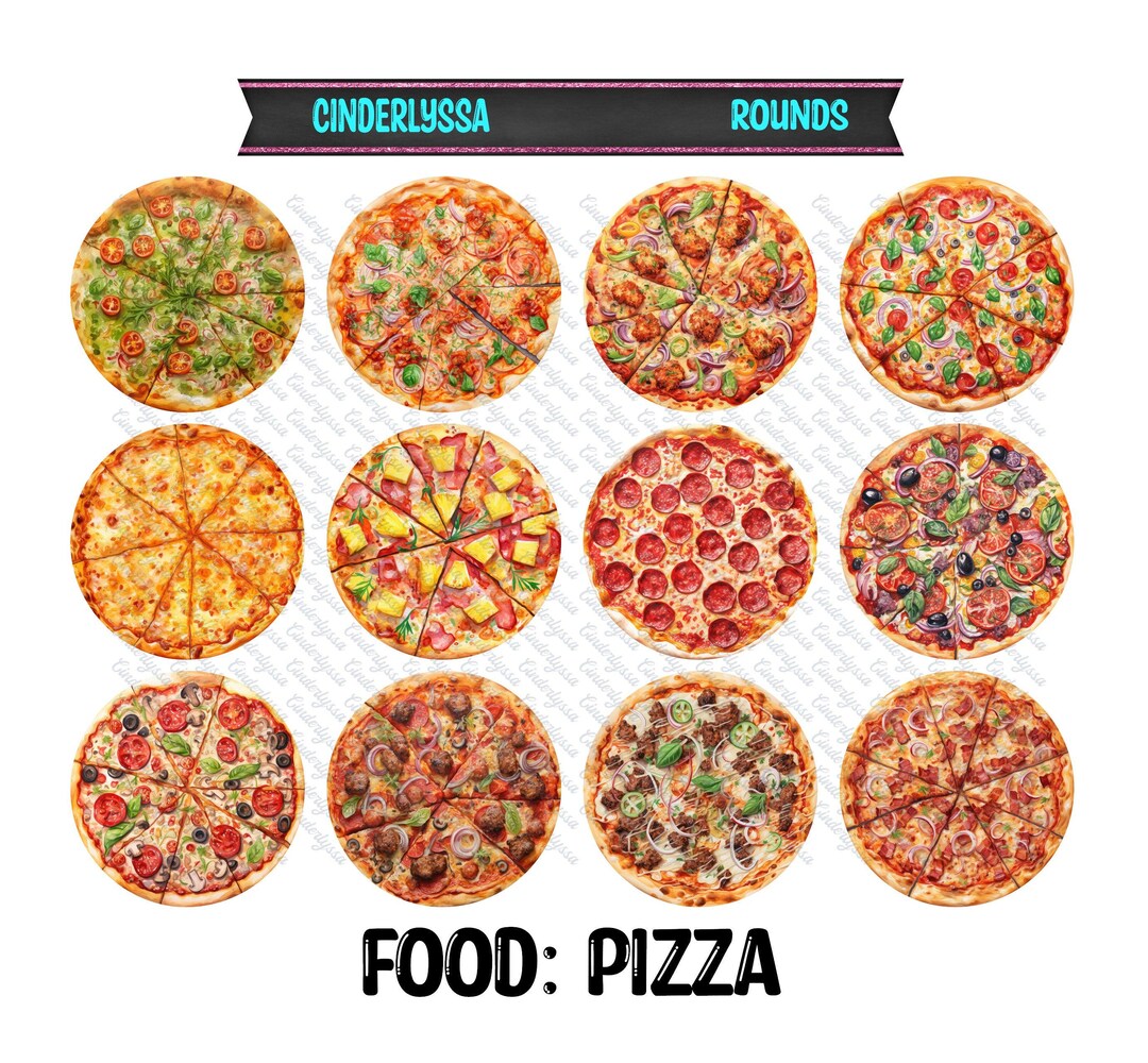 3 Inch Round Food: Pizza Cardstock Only for Freshies -NO MOLD for Aroma ...
