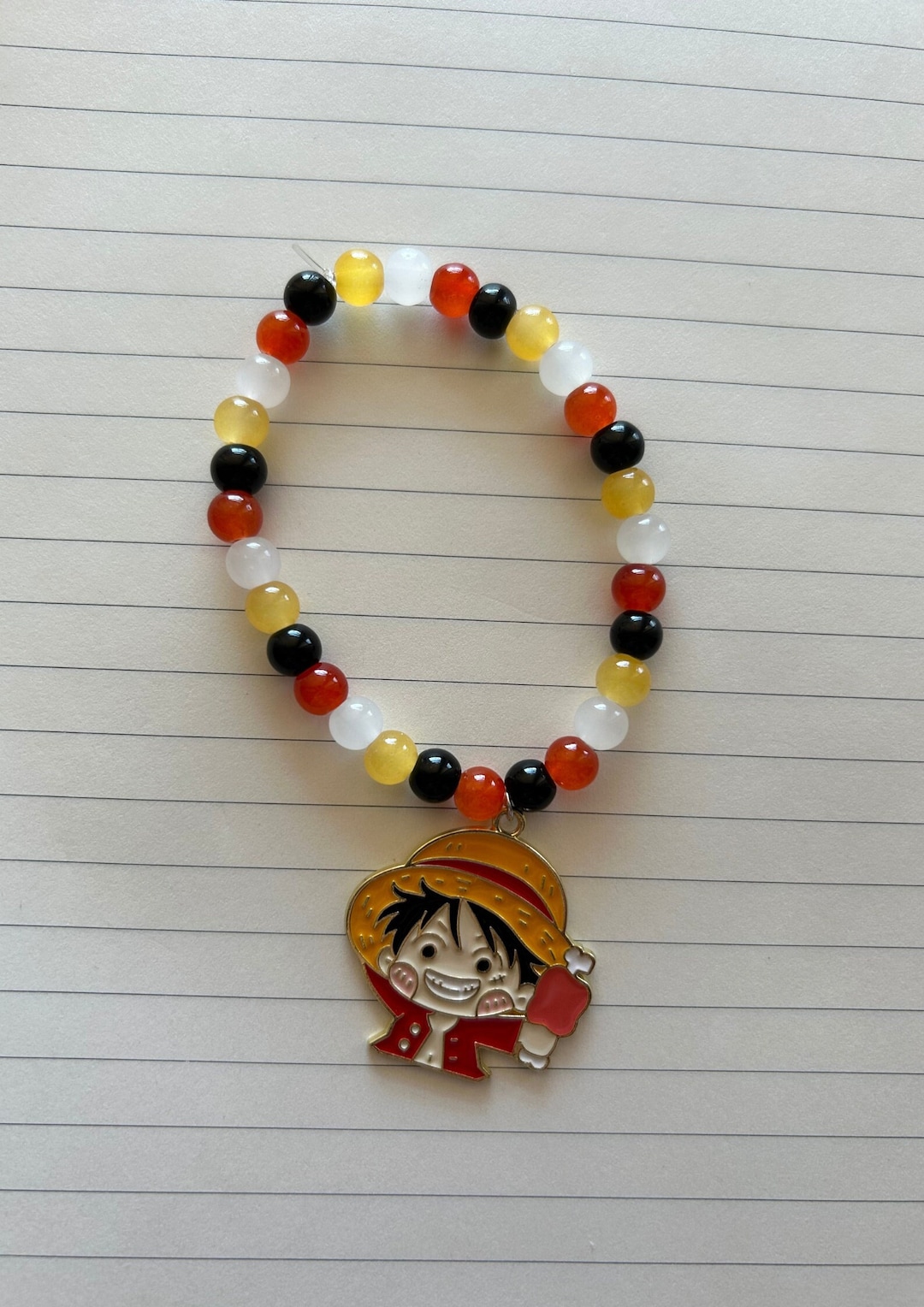 One Piece Luffy Bracelet - Etsy