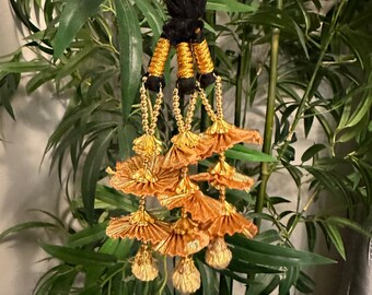 Gold Paranda Gold Parandi Punjabi Paranda Indian Hair Jewelry Indian ...