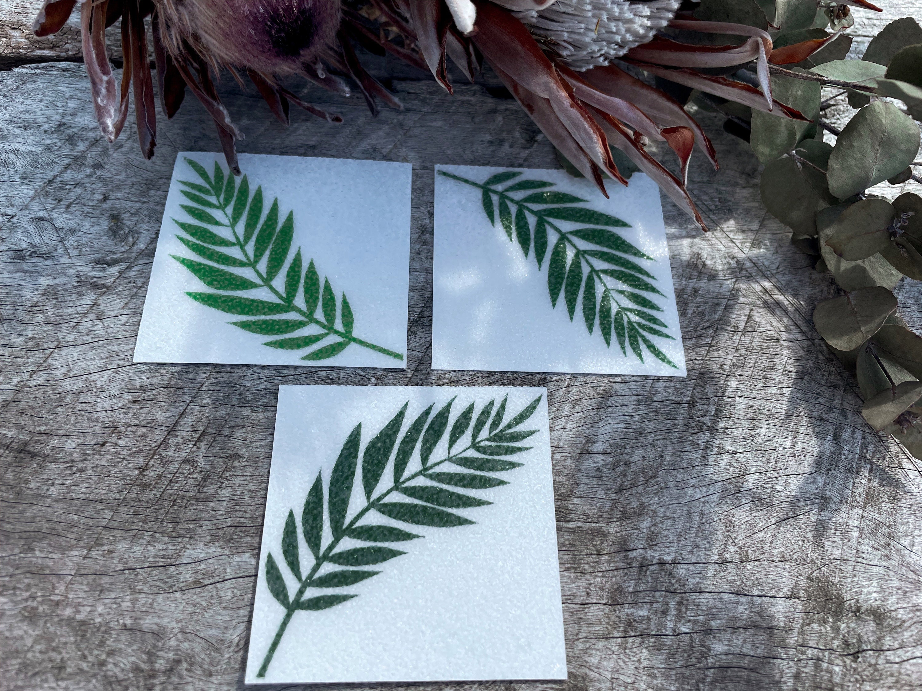 6 Pack Leaf Fern Bath Stickers Non-slip Safety for Kids Cute Bathroom ...